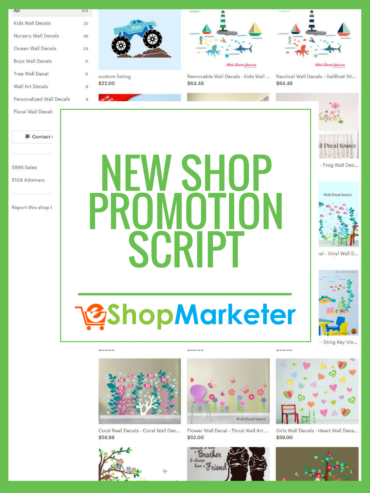 Order Etsy Checklist